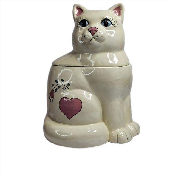 Kitchen | Vintage 198s Ceramic Cat Cookie Jar | Poshmark